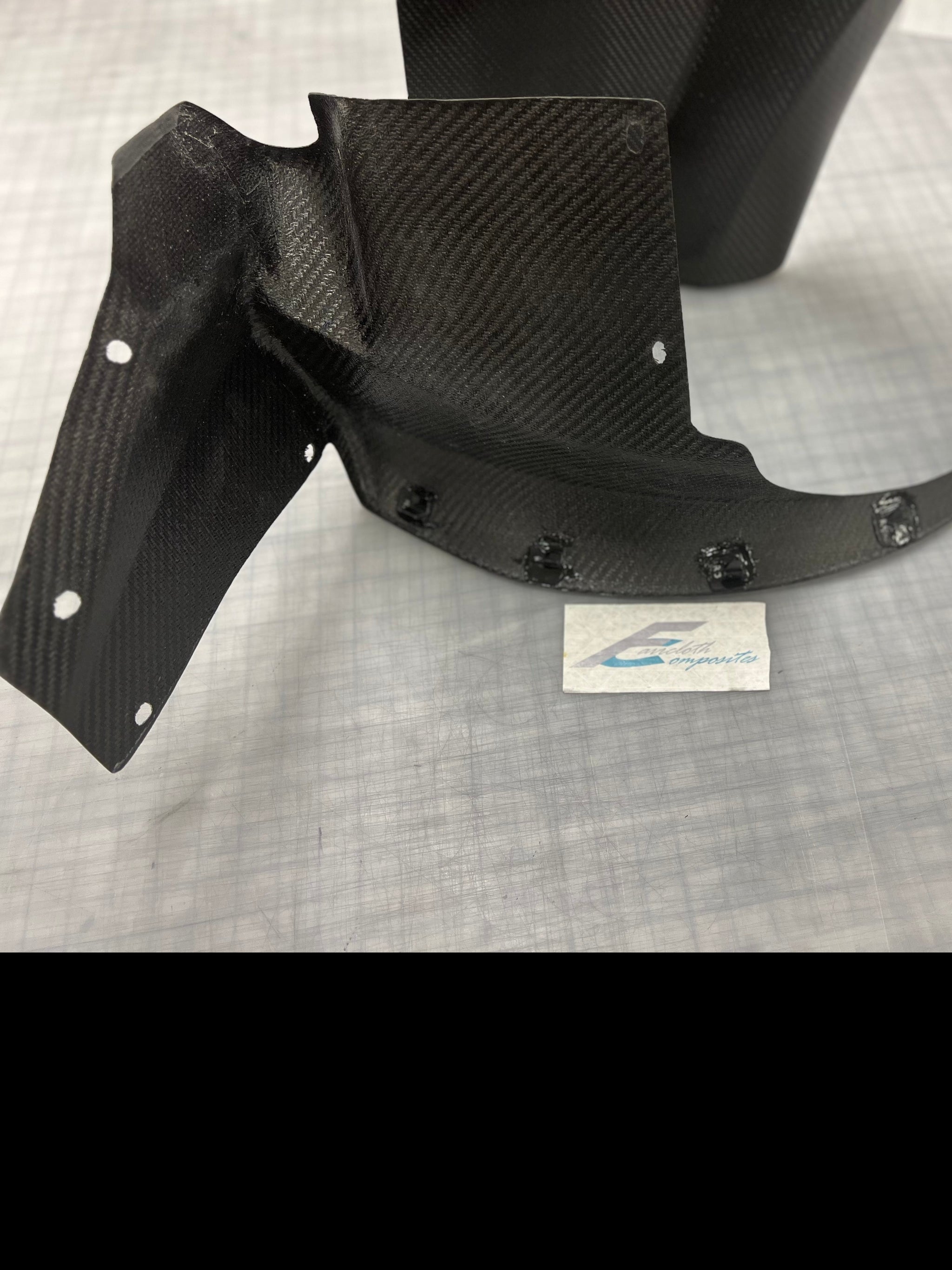 C6 Front Rearward Wheelhouse Liner Pair – Faircloth composites