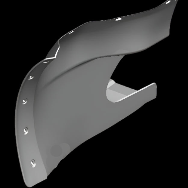 C6 Corvette Front Forward Wheelhouse Liners – Faircloth composites